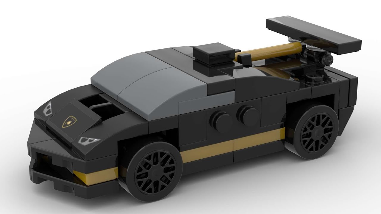 Lego 30342 Lamborghini Huracán Super Trofeo EVO Speed Build LDD by ...