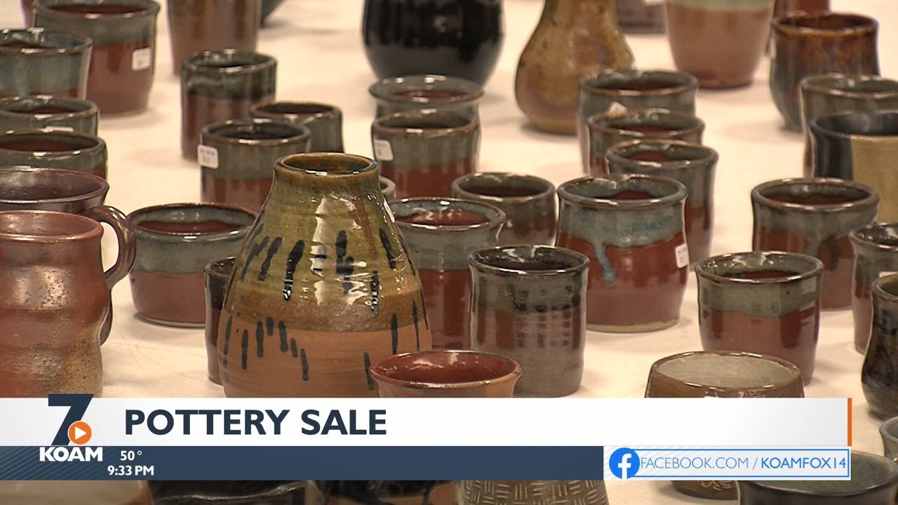 MSSU Ceramics hosts student pottery sale - YouTube