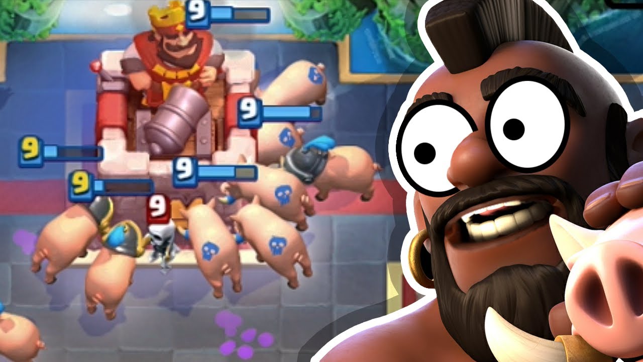 Royal Hogs are TAKING OVER Clash Royale! - YouTube