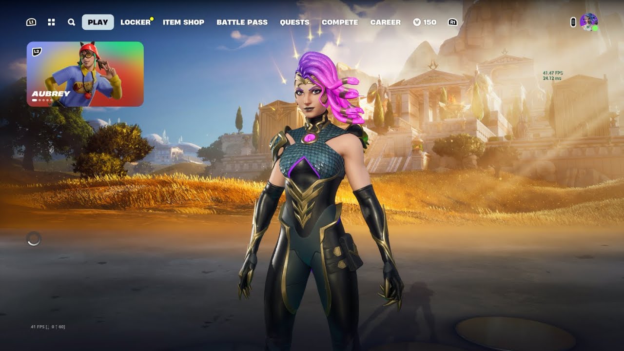 Fortnite (PS5) - Gorgon Warrior Medusa Victory Royale - YouTube