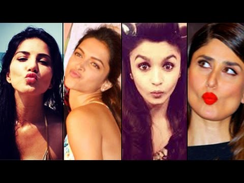 Bollywood actresses with SEXIEST POUTS | Kareena Kapoor, Deepika ...