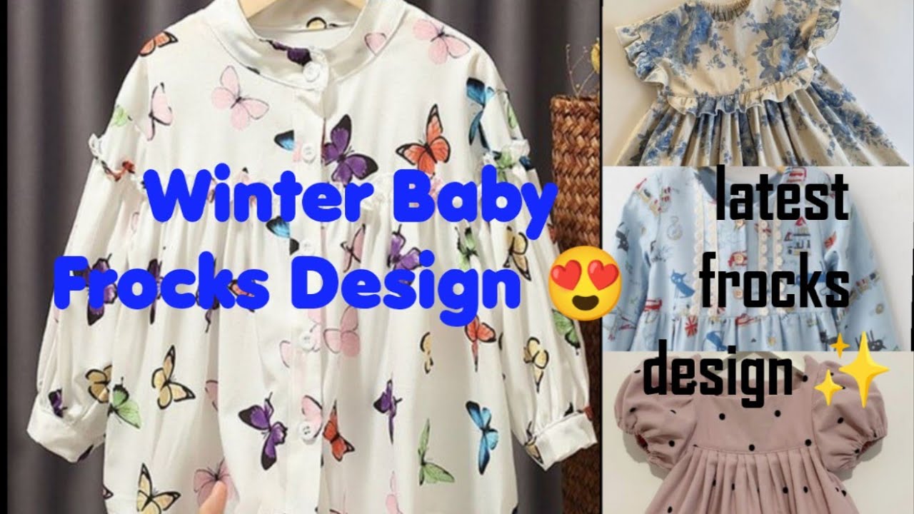 Winters baby frocks design ideas | New design for baby girl frocks ...