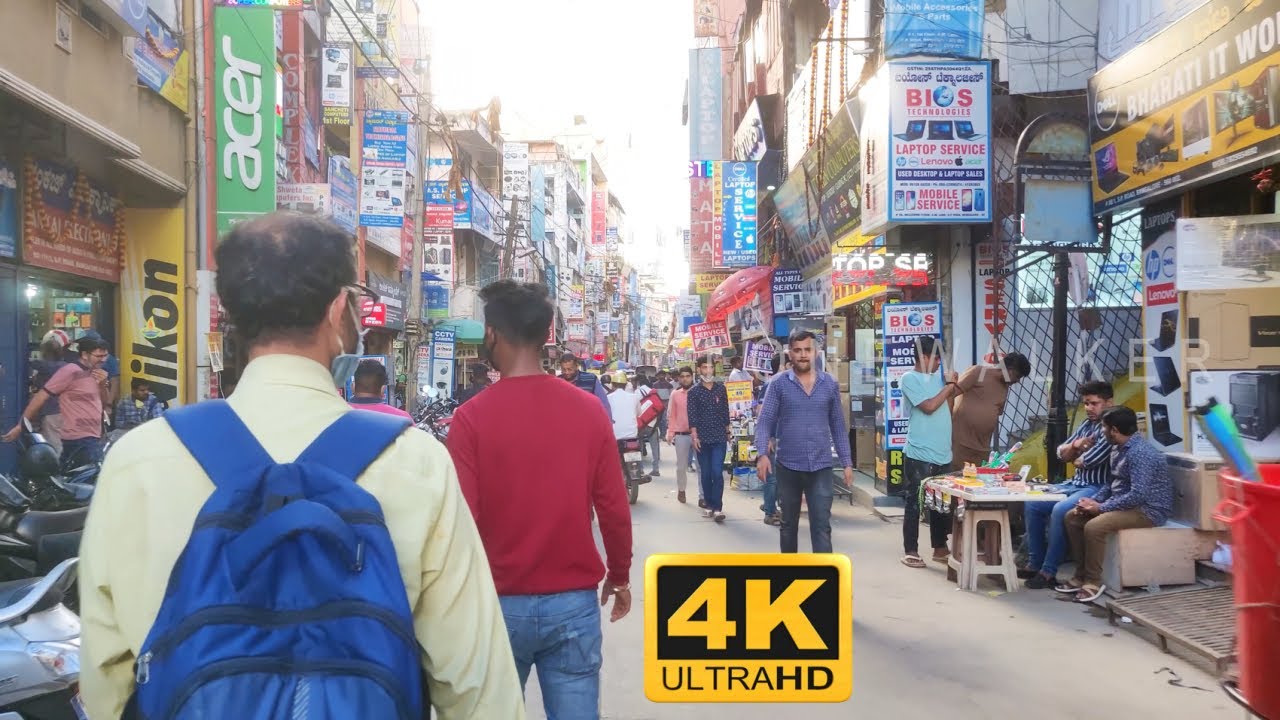 Walking Bengaluru's Iconic SP Road | Sardar Patrappa Road | Lone Walker ...