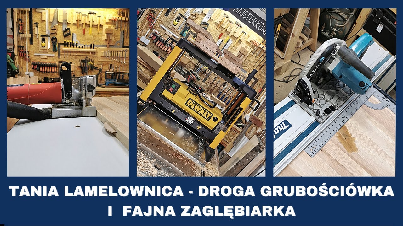 Tania lamelownica, droga grubościówka i fajna zagłębiarka czyli ciąg ...