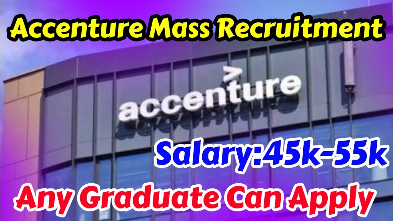 Accenture latest recruitment in banglore||MNC Jobs in Telugu||Work From ...