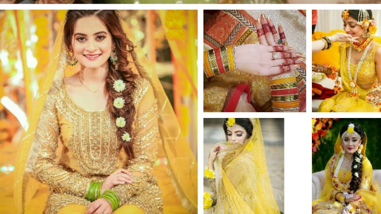 Latest Collection Of Bridal Mehndi and Ubtan Dress Designs 2019 |Bridel ...