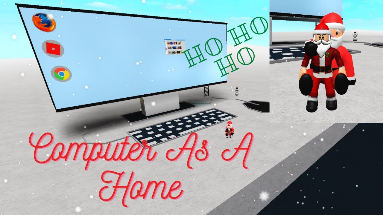 I made a giant COMPUTER into a HOME! | Roblox Bloxburg - YouTube