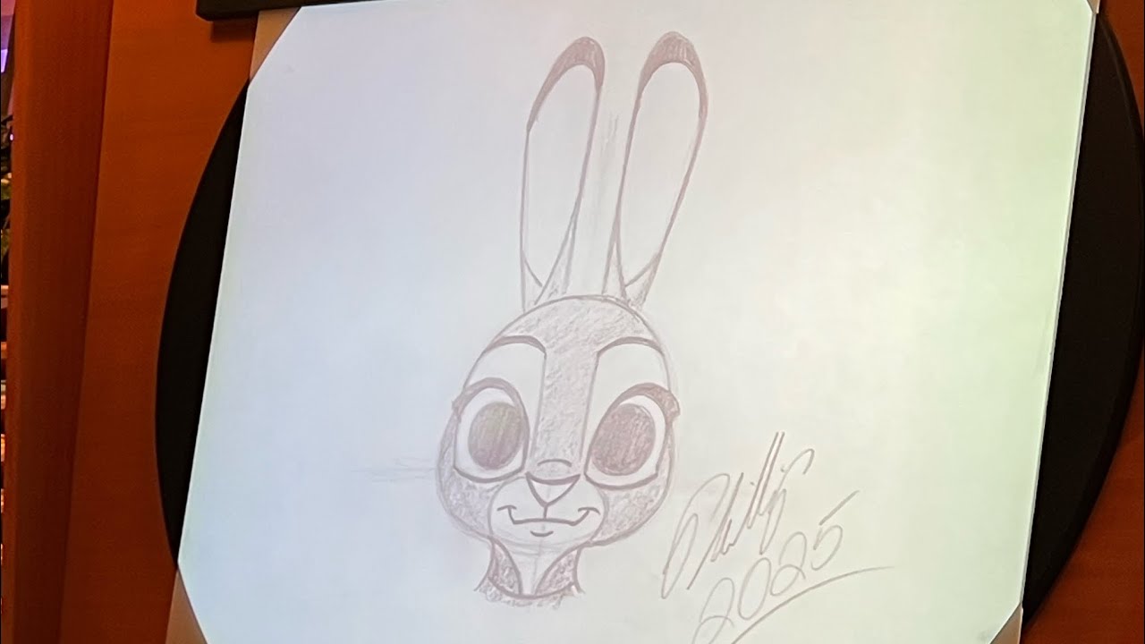 How to Draw Judy Hopps from Zootopia (Disney California Adventure ...
