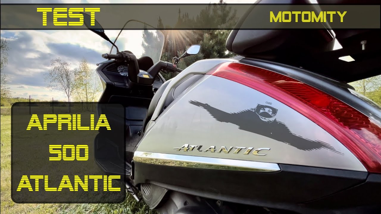 Aprilia 500 Atlantic - Test Recenzja | Motomity | - YouTube