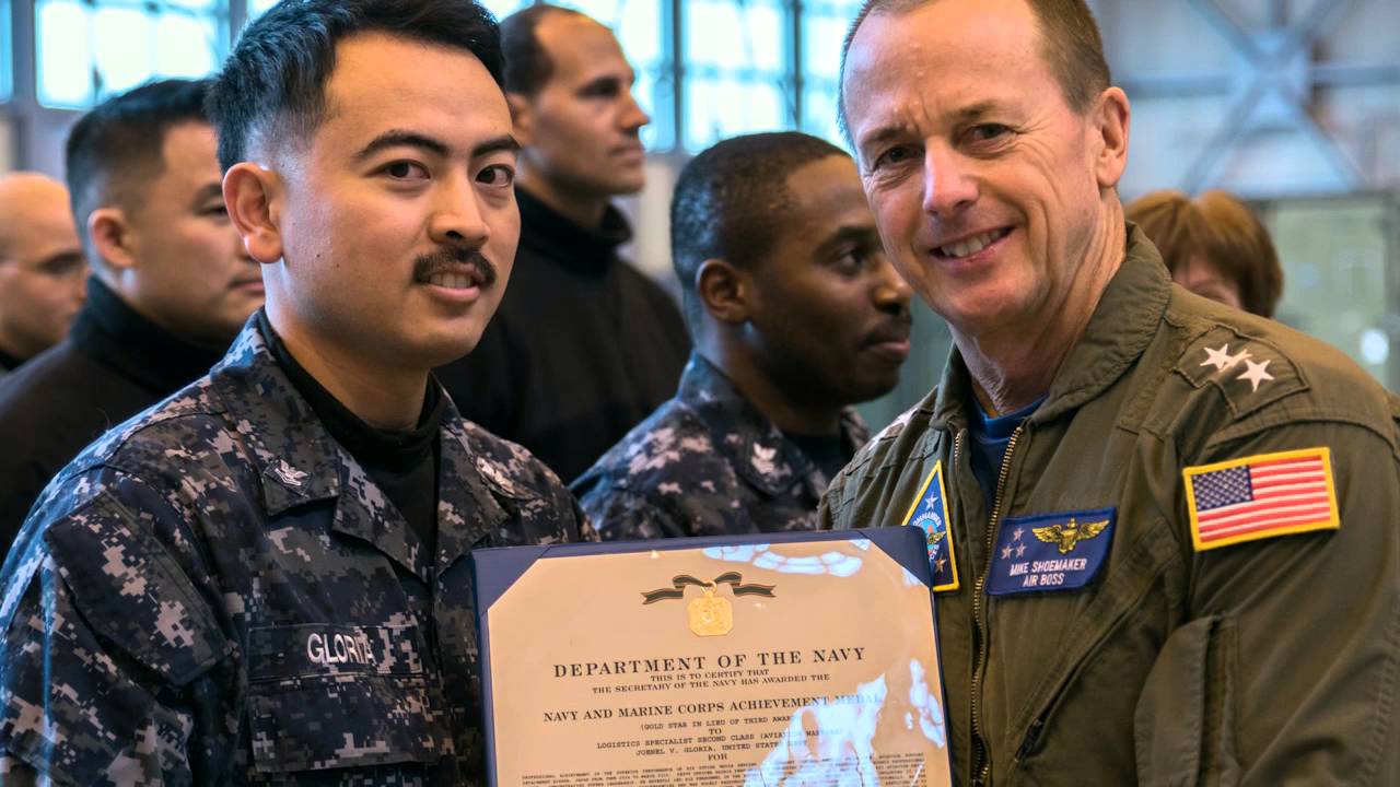 Navy's 'Air Boss' Visits Misawa - YouTube