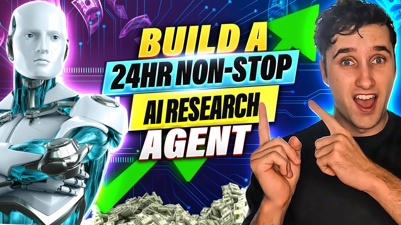 How to build a 24hr Non-Stop AI Research Agent and link it to your CRM - YouTube