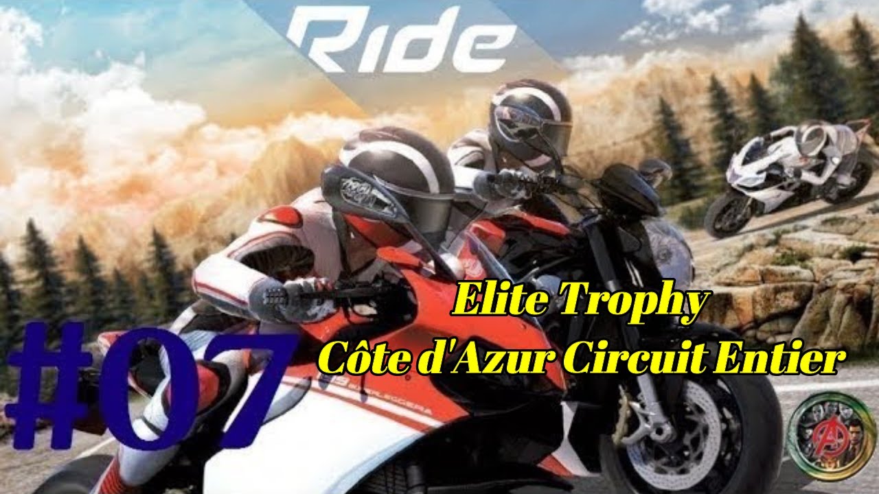 Ride - Elite Trophy 01 - Côte d'Azur Circuit Entier - YouTube