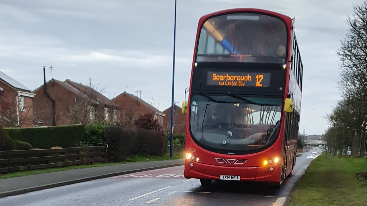🌟🌟*Thrash* East Yorkshire Coaster (eyms) 780 YX14 HEJ Volvo B9 - YouTube
