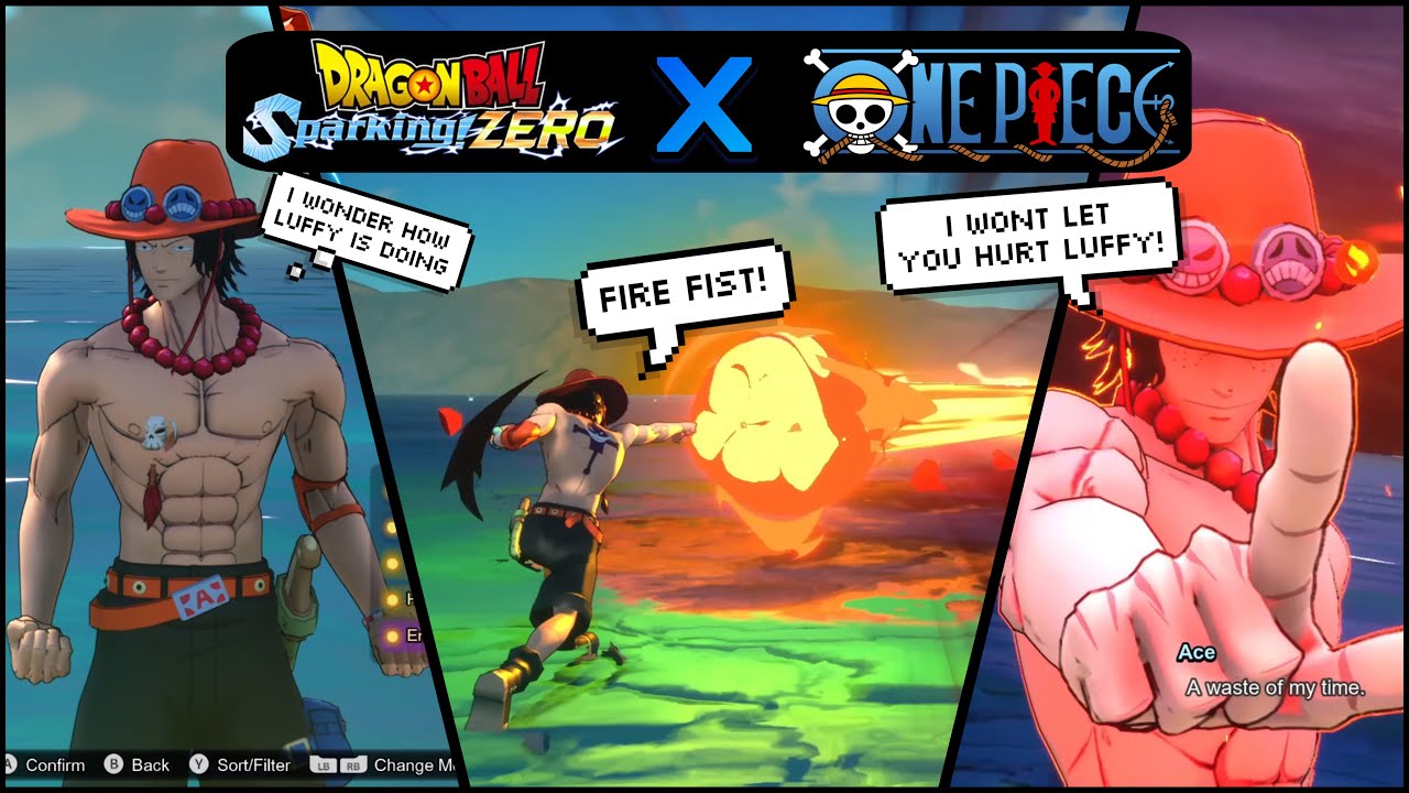 FIRE FIST ACE IS HERE! | Dragon Ball: Sparking! ZERO - YouTube