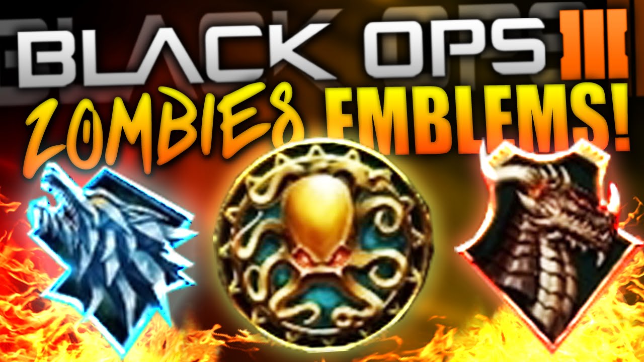 Black Ops 3 ZOMBIES - Prestiges Emblems (ALL 10)!