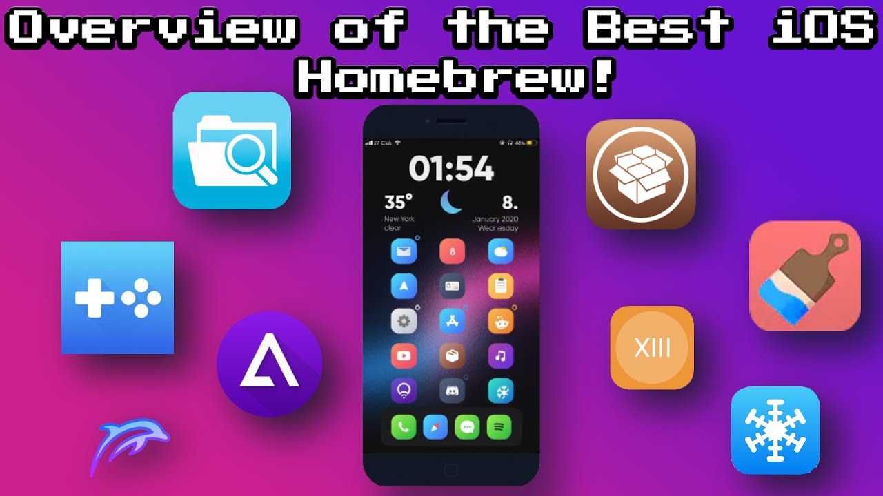 An Overview Of The Best iOS (iPhone) Homebrew - YouTube