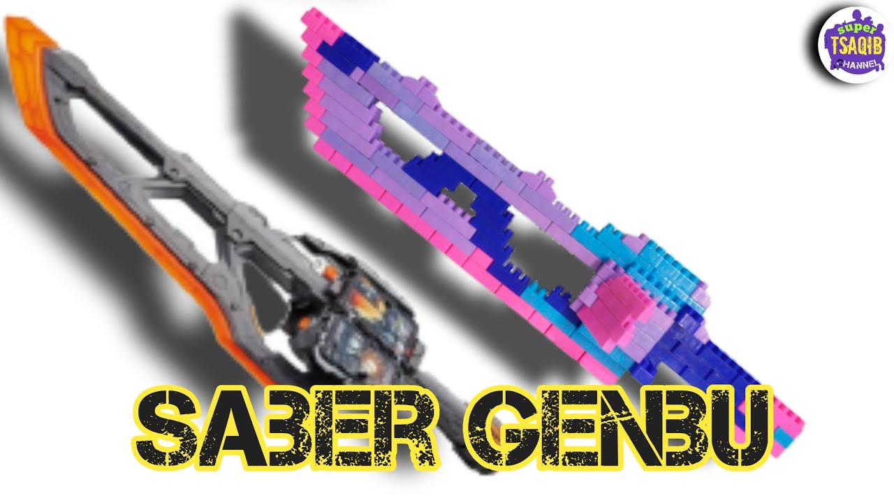 Membuat Lego senjata terbaru pedang saber genbu | bongkar pasang - YouTube