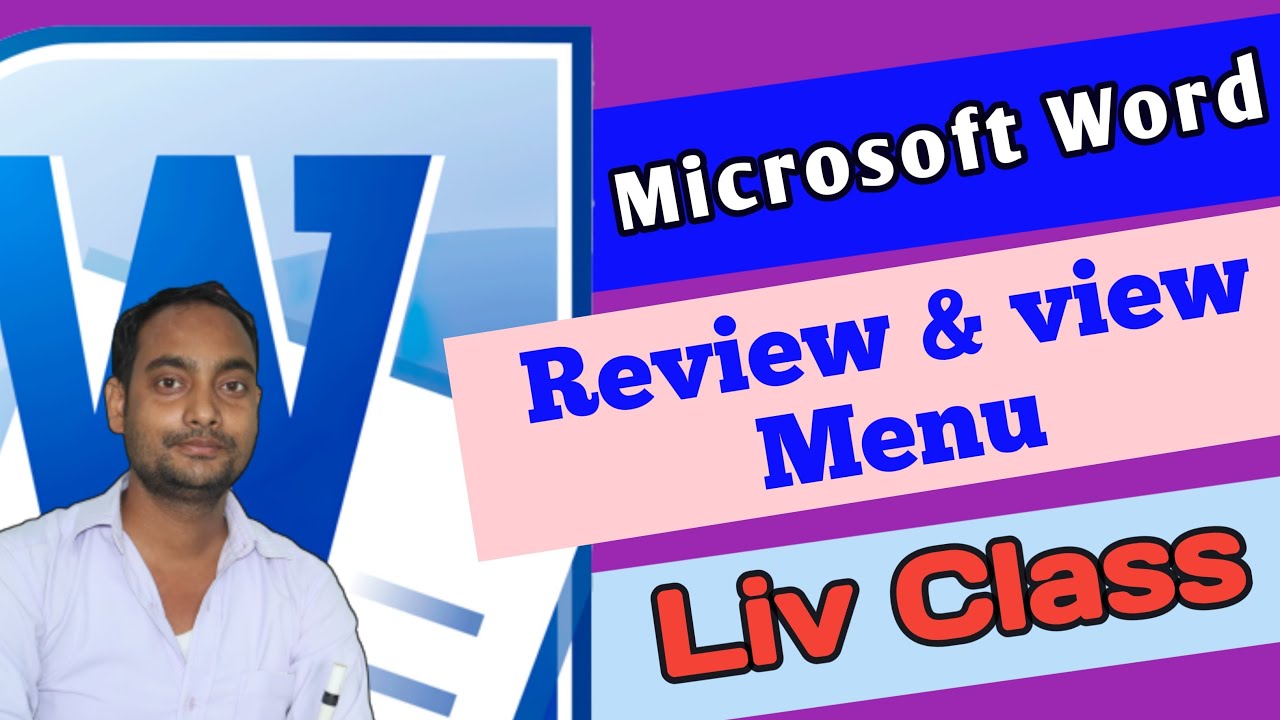 Microsoft Word Review and view tab - YouTube