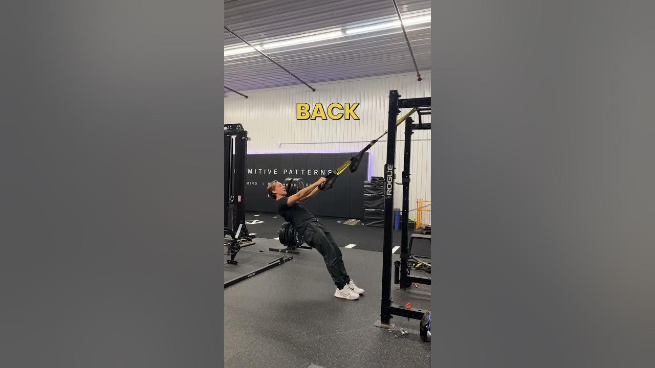 TRX Row (Exercise Demo) - YouTube
