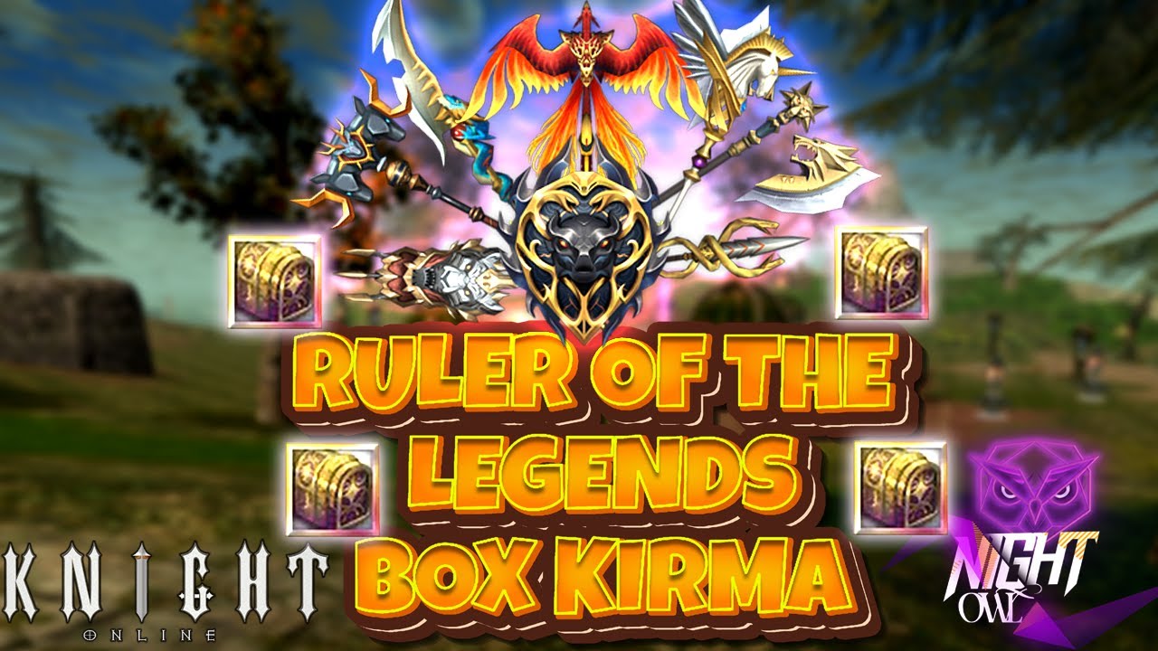 Ruler Of The Legends Kutusu Kırdık (12x) - Black Tortoise - Knight ...