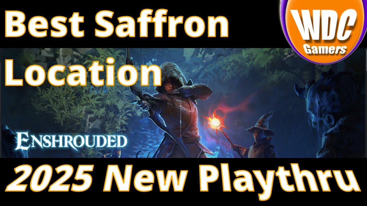 Enshrouded 2025 Best Saffron Location - YouTube