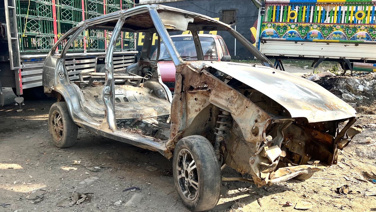 Genius Mechanic Repair and Restoration 30 Years Old Suzuki Mehran Start ...