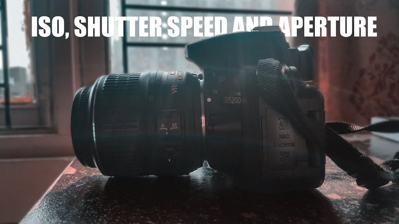 Understanding ISO, Shutter Speed and Aperture - YouTube