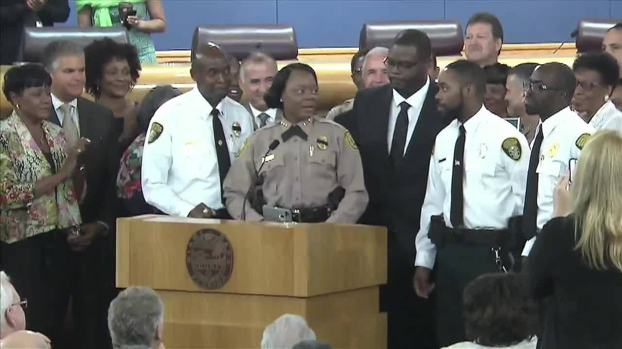 First black woman to become assistant director of Miami-Dade police ...