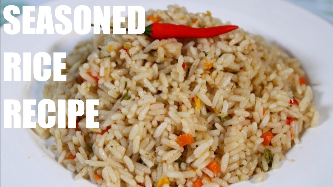THE BEST & EASIEST Seasoned Rice Recipe - YouTube