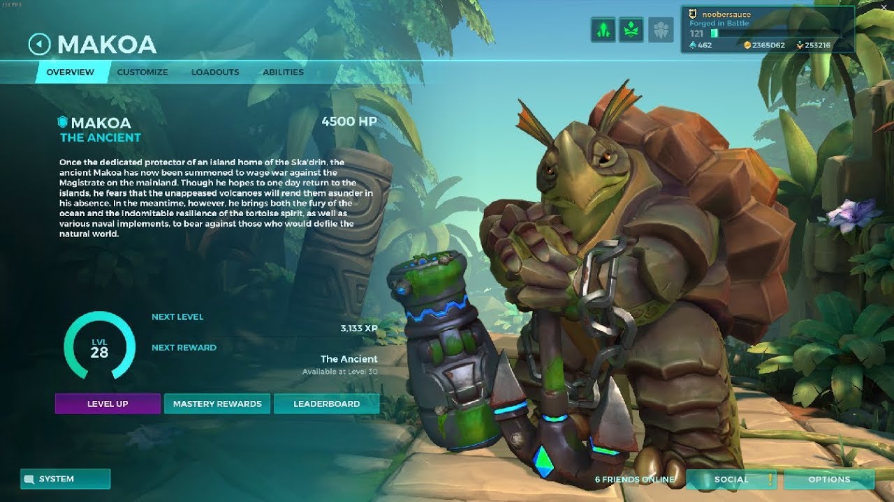 Paladins : Makoa Ranked Gameplay Commentary - YouTube