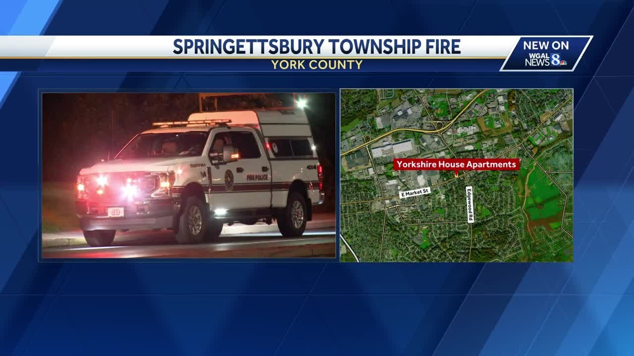 Springettsbury Township fire - YouTube