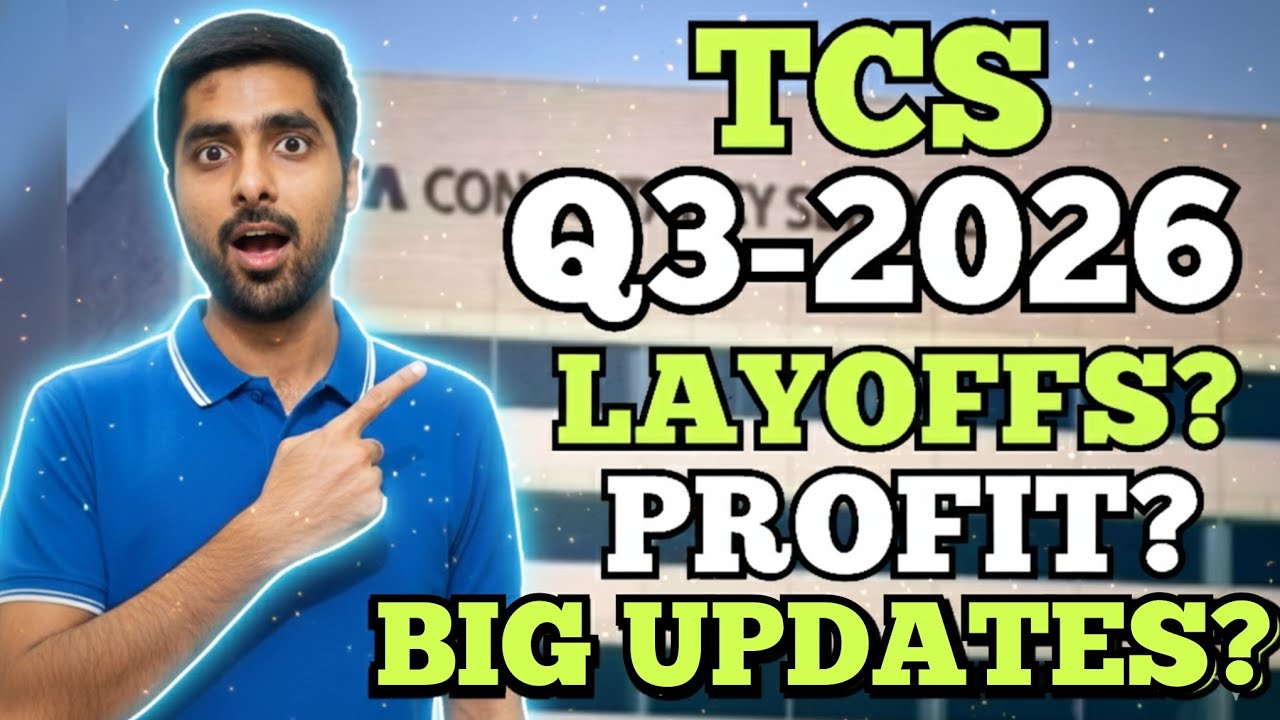 Q3 2026 TCS Earnings Shocking Layoff News 😱 BIG Profit Updates 🔥 - YouTube