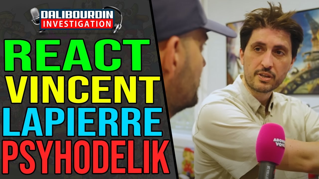 REACT DU REPORTAGE DE VINCENT LAPIERRE AVEC PSYHODELIK - YouTube