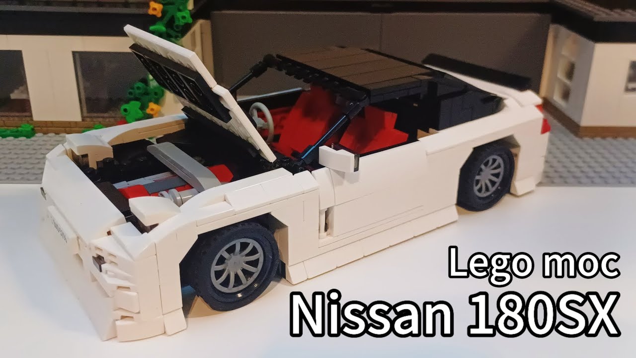 14w Lego Nissan 180SX | Moc Overview - YouTube