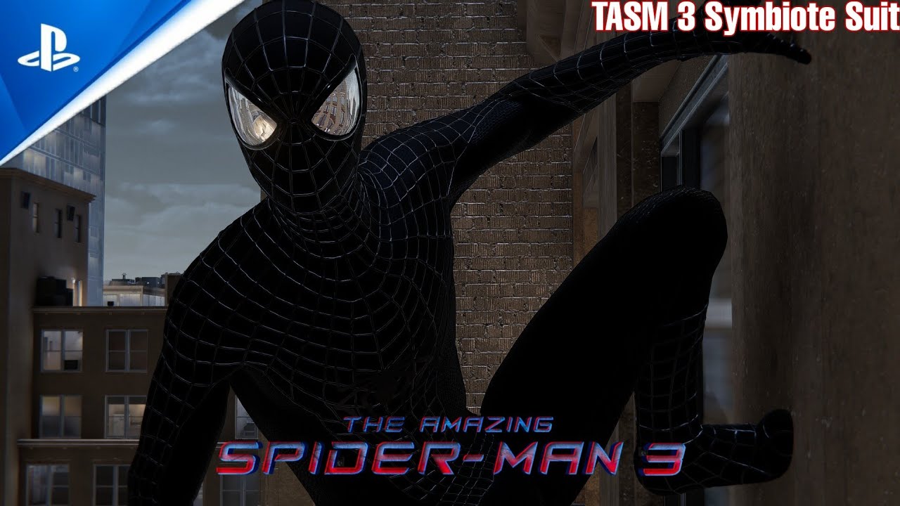 *NEW* The Amazing Spider-Man 3 Symbiote Suit | Spider-Man PC Mods - YouTube