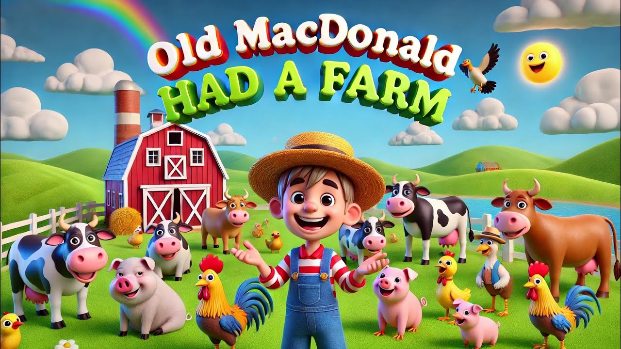 Old MacDonald Had A Farm | Kids Songs & Nursery Rhymes | Super Simple ...