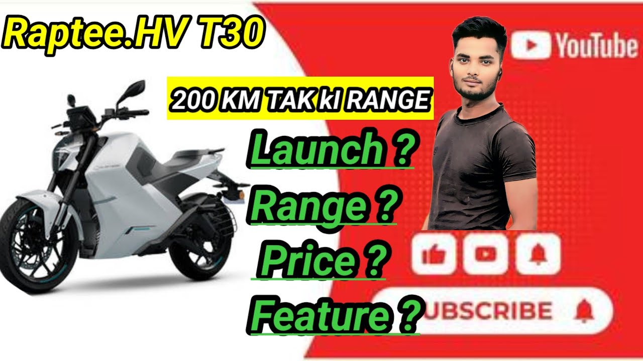 Experience Raptee || HV Launching India's First High Voltage Motorcycle ...