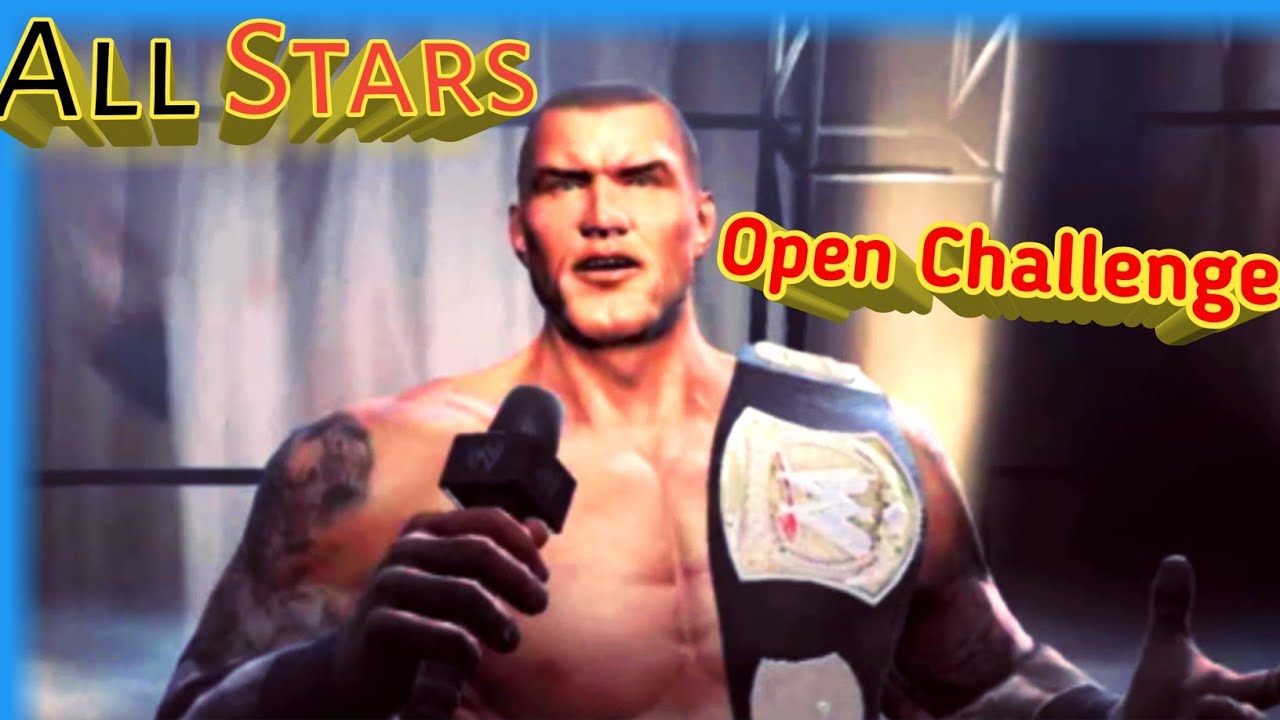 Randy Orton Open challenge||WWE All Stars Path of champions Randy Orton ...
