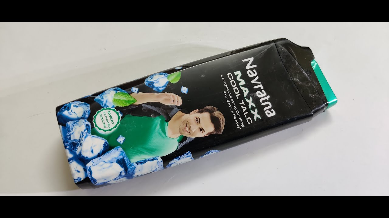 Navratna Maxx Cool Talc Power 400 Gm | Price | Hands On Video | Cool ...