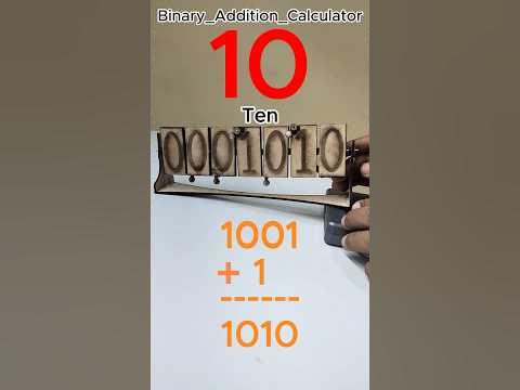 Binary Addition Calculator #shorts #electricedison #binaryaddition # ...