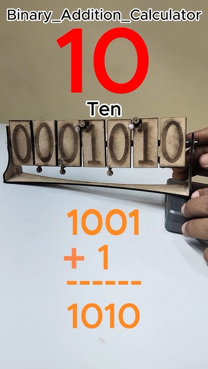 Binary Addition Calculator #shorts #electricedison #binaryaddition # ...