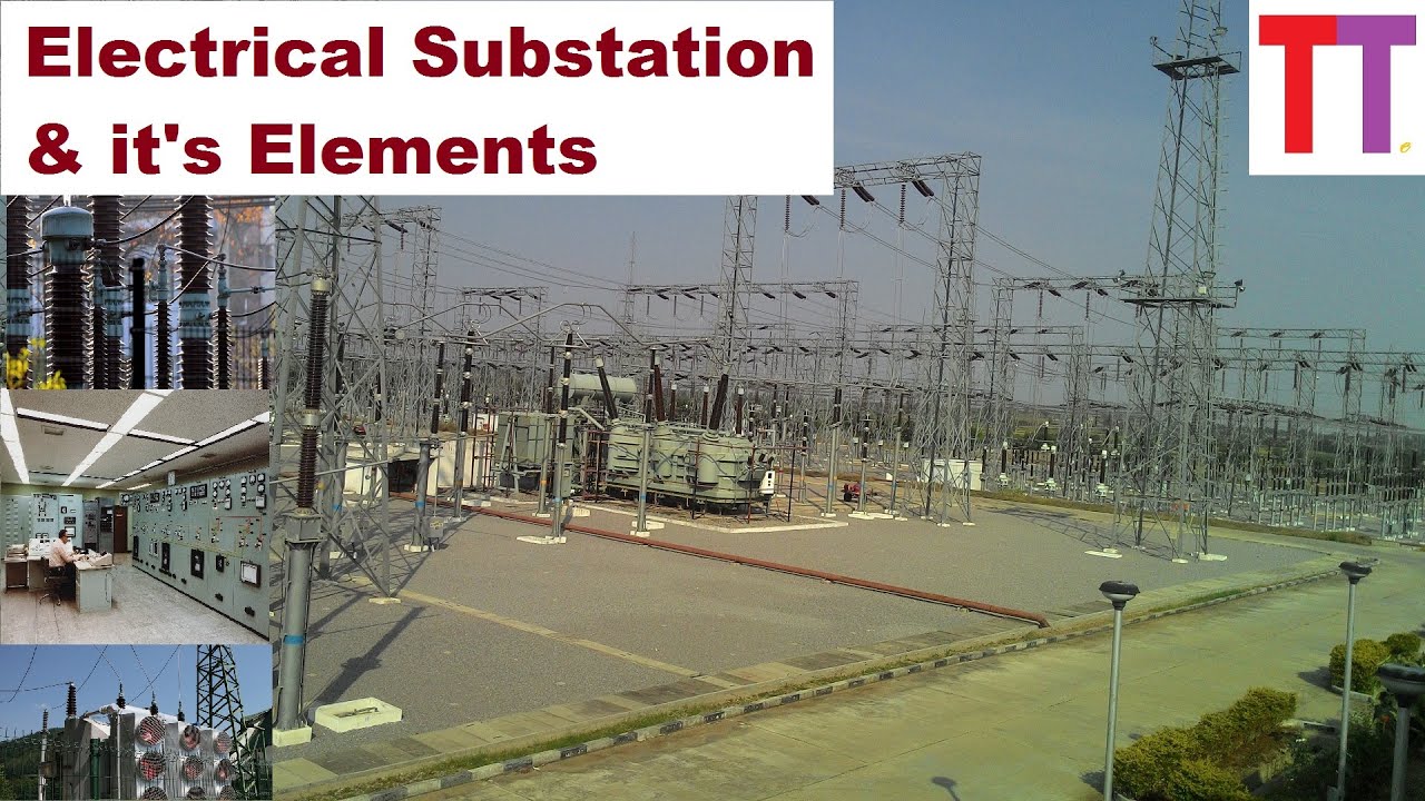 What is Electrical Substation and Its Elements - YouTube