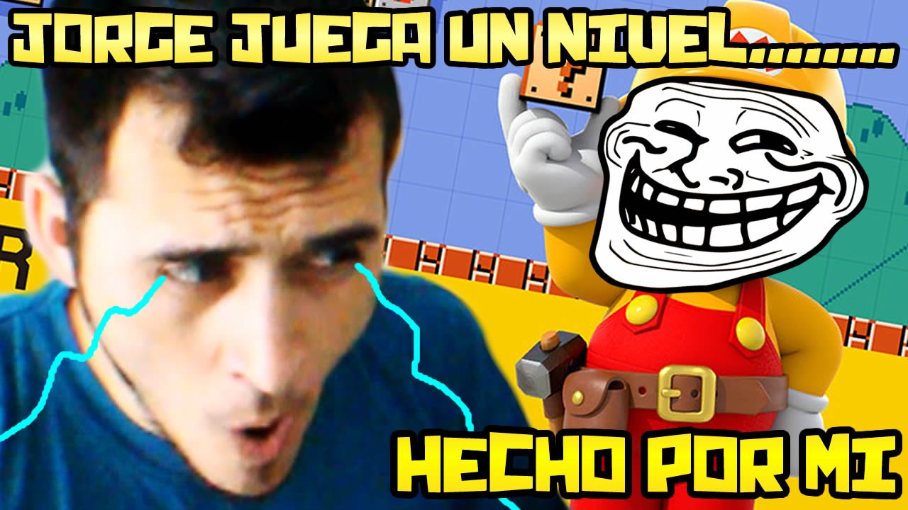 TROLLEADA CON UN NIVEL CREADO POR MI - (SUPER MARIO MAKER) | DeiGamer ...
