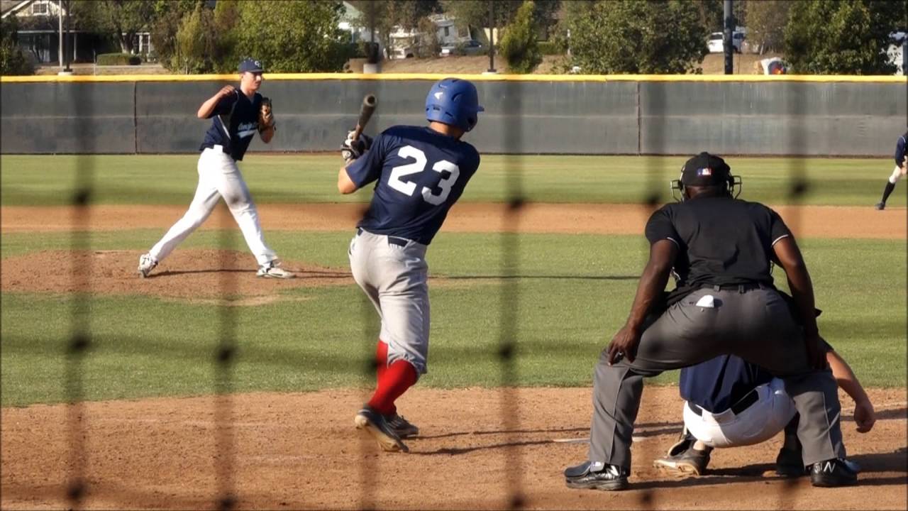 Ryan Bill, Cal Lutheran Sophomore RHP (summer baseball) - YouTube