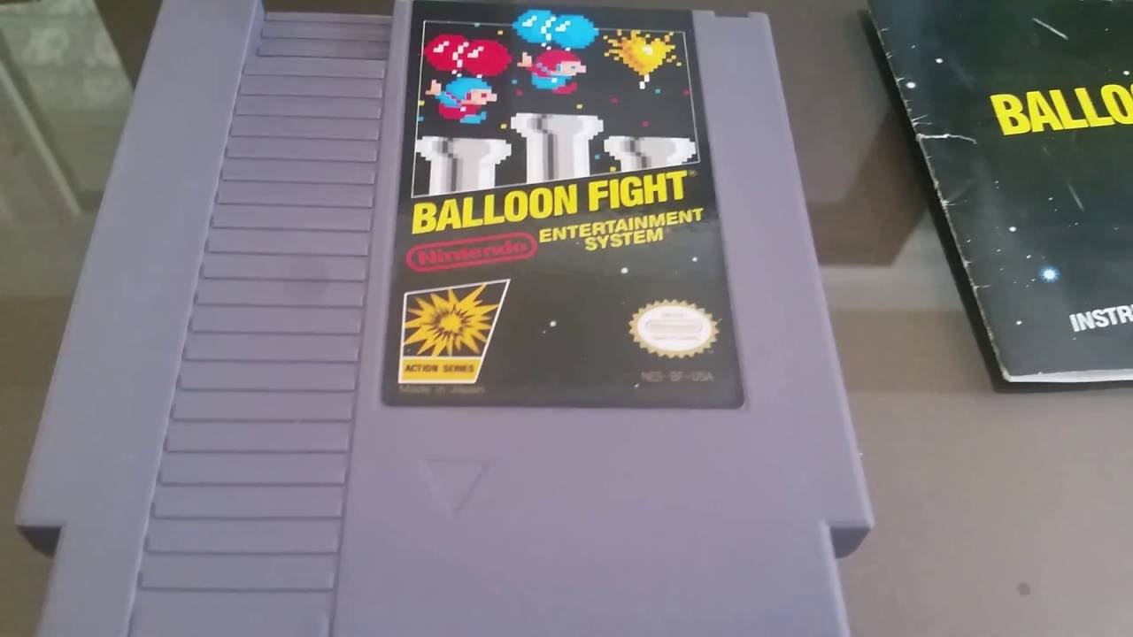 Balloon Fight Nintendo NES Video Game overview, 1986, fun! - YouTube