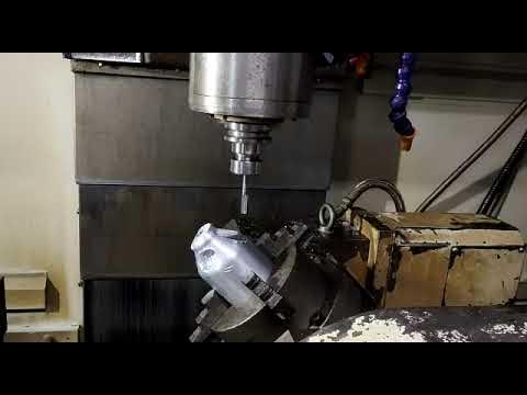 First Live Simulation After Creating PowerMill 5 Axis Post Processor 🤩 - YouTube