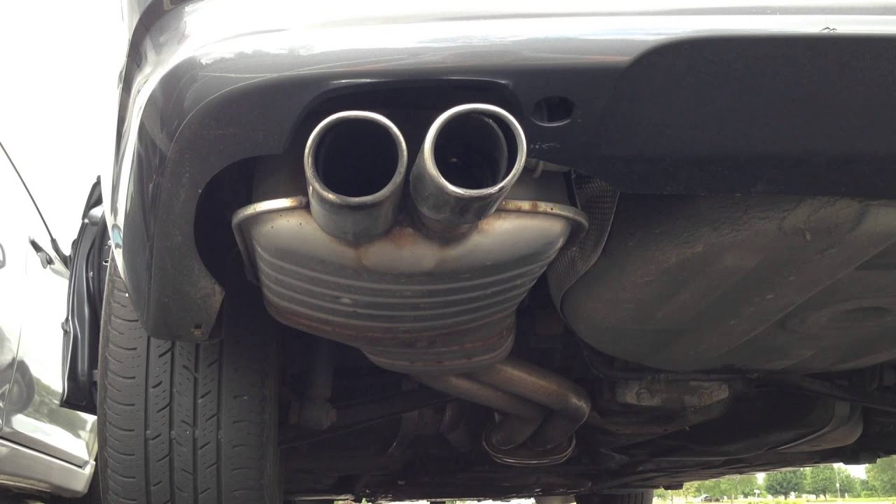 2002 BMW 325xi Stock Exhaust - YouTube