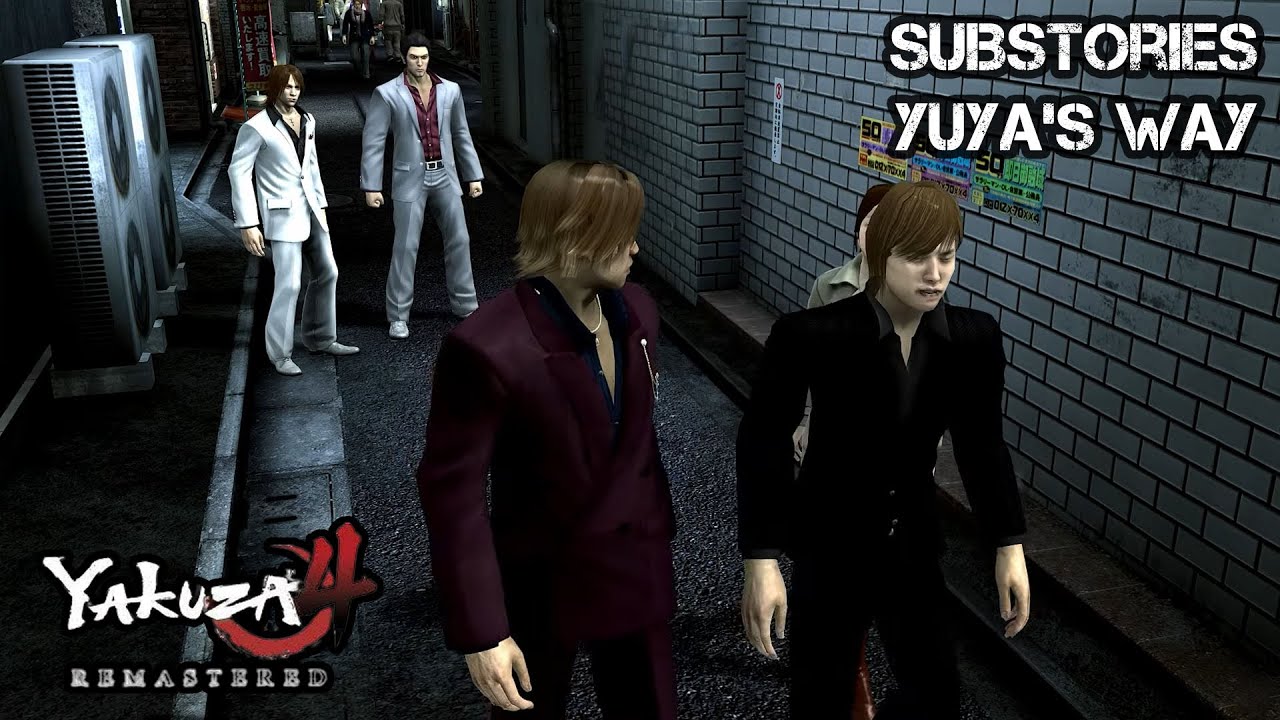 Yakuza 4 Remastered | Substories No. 04 - Yuya's Way - YouTube