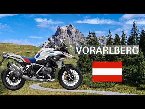 Austria Vorarlberg Mountains Moto Trip - BMW R 1250 GS