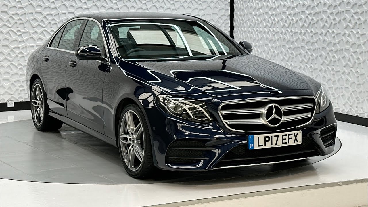 MERCEDES-BENZ E CLASS E220 D AMG LINE - YouTube